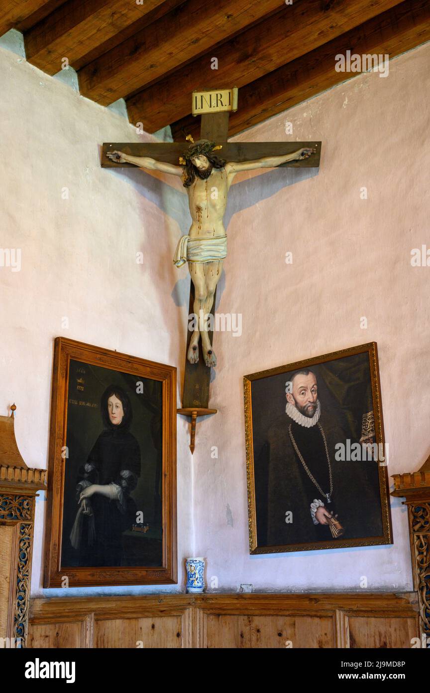 interior of Tratzberg castle in Tyrol Stock Photo - Alamy