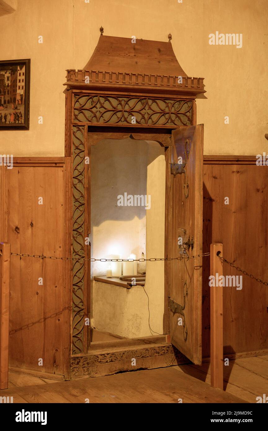 interior of Tratzberg castle in Tyrol Stock Photo - Alamy