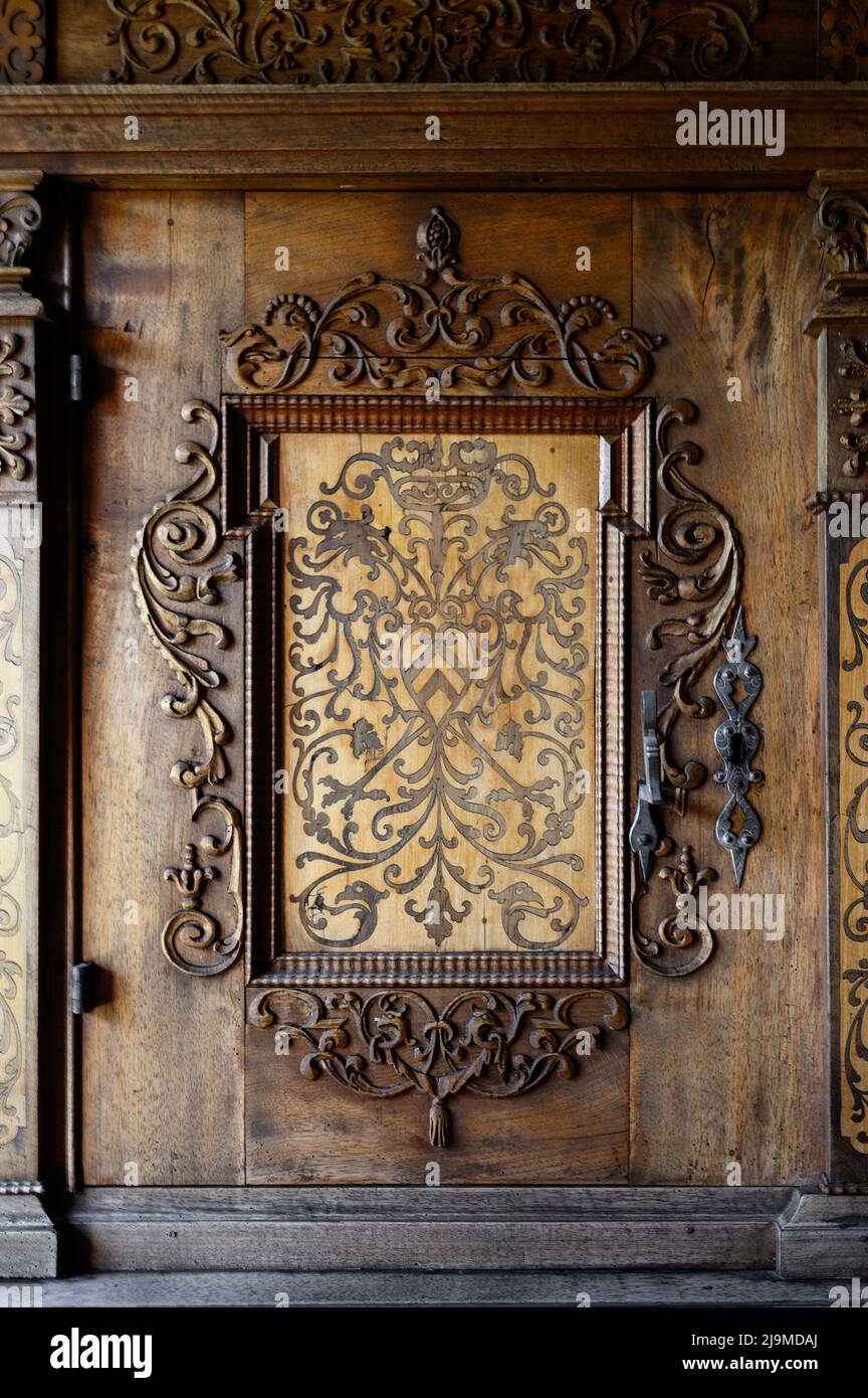 details in Tratzberg castle in Tyrol Stock Photo - Alamy