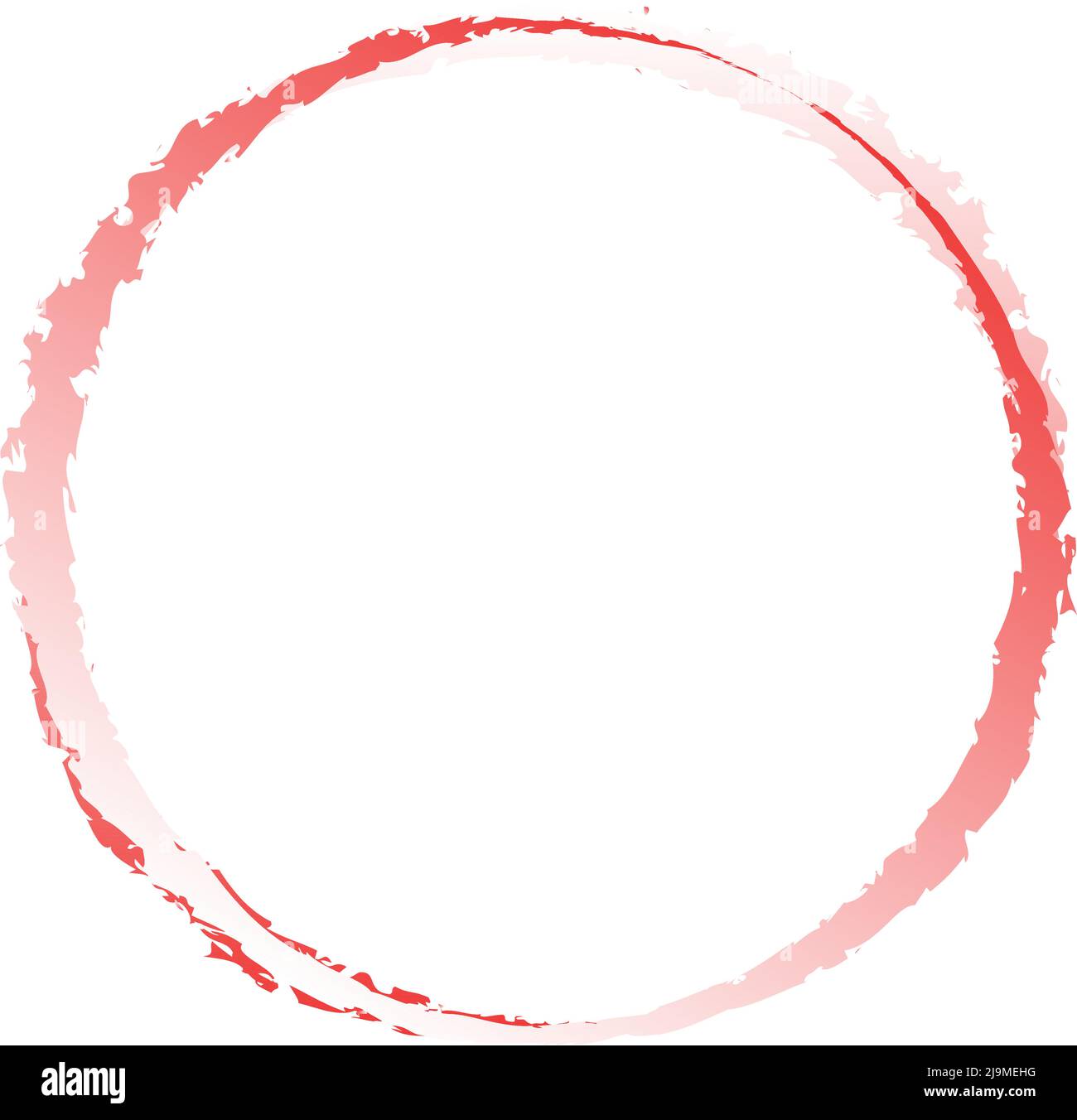 Grungy, textured circle element. Circular splatter shape. Stock vector ...