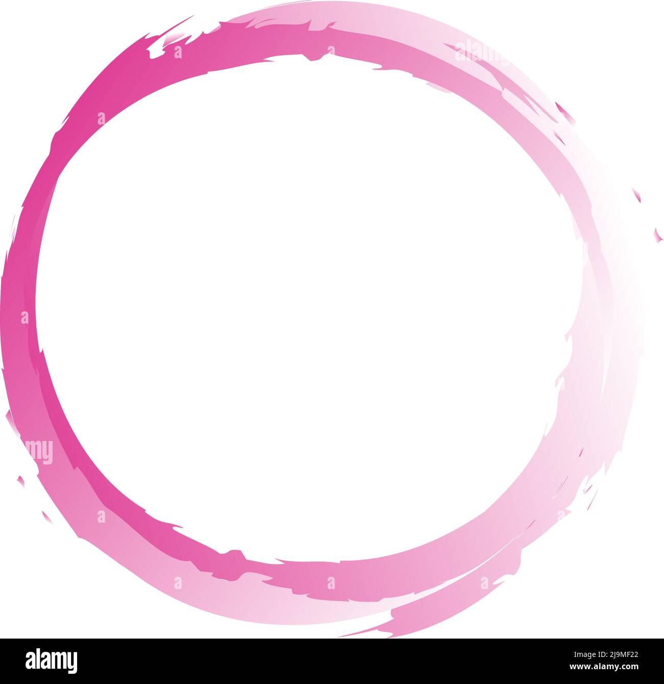 Grungy, textured circle element. Circular splatter shape. Stock vector ...