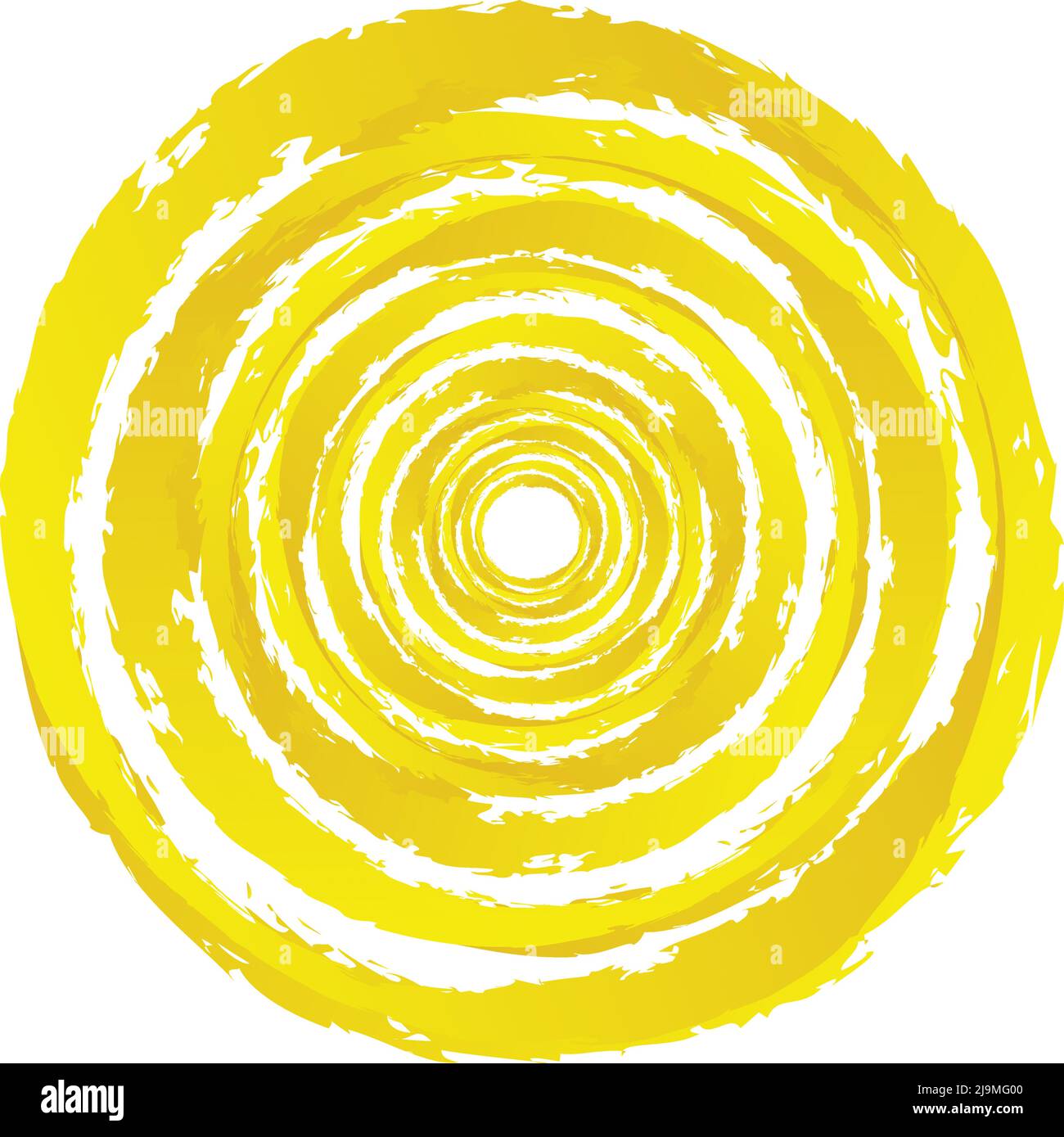 Grungy, textured circle element. Circular splatter shape. Stock vector ...