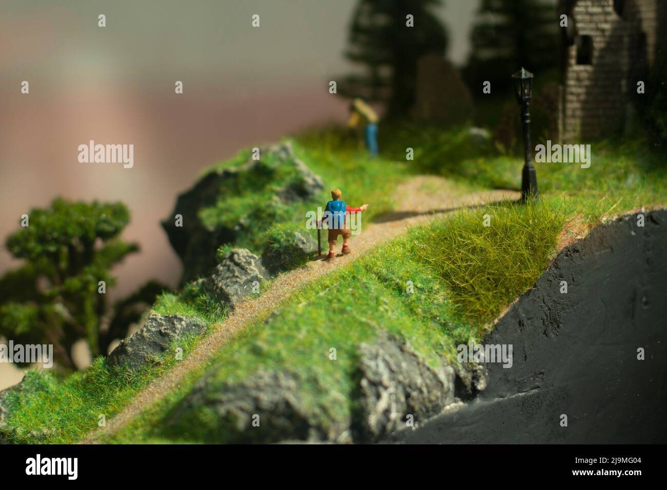 Climbing human figures hi-res stock photography and images - Alamy