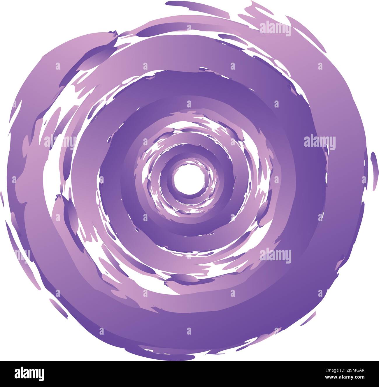 Grungy, textured circle element. Circular splatter shape. Stock vector ...