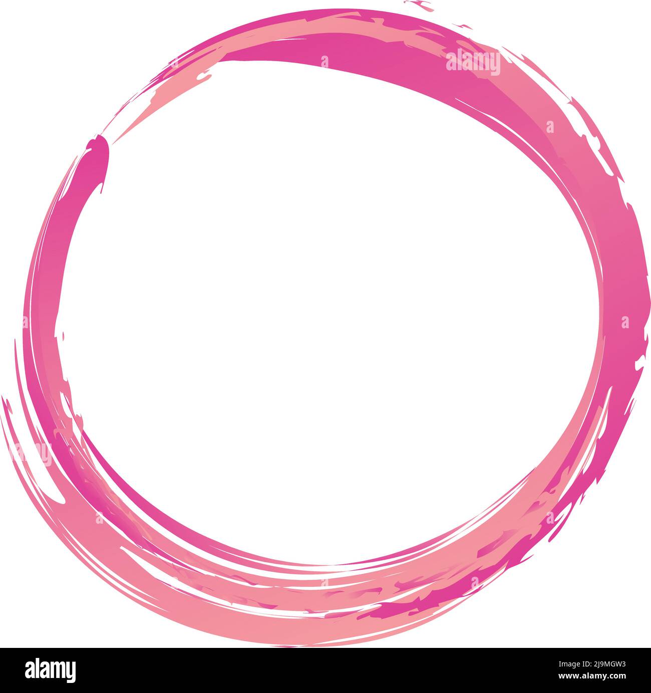 Grungy, textured circle element. Circular splatter shape. Stock vector ...