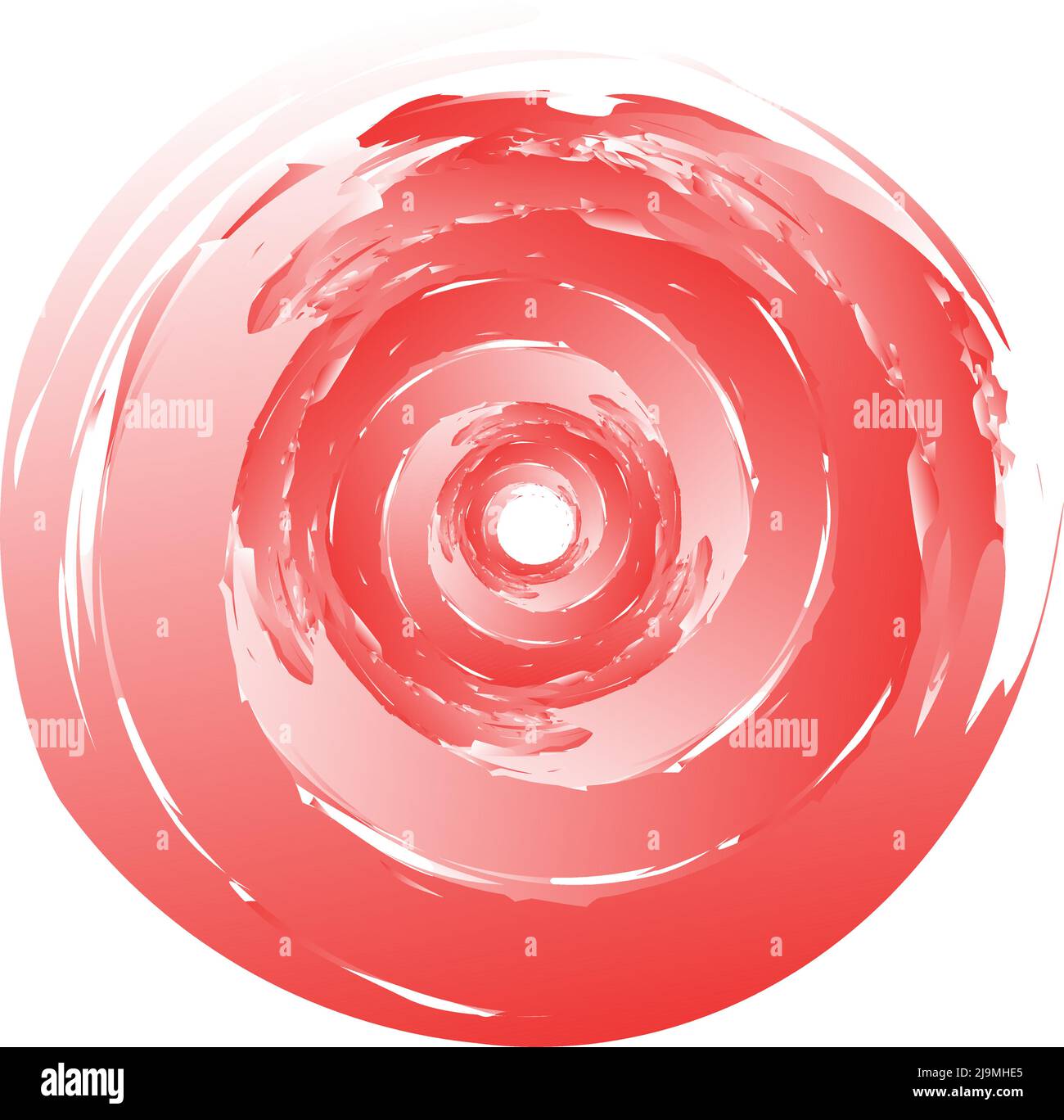 Grungy, textured circle element. Circular splatter shape. Stock vector ...