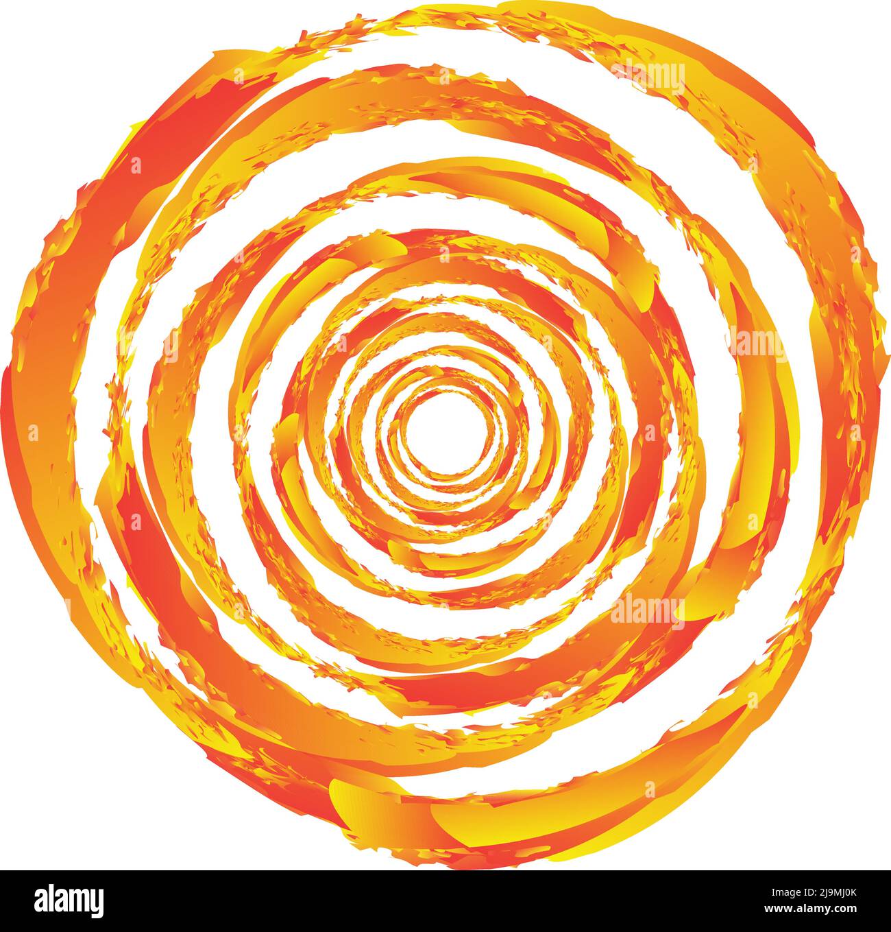 Grungy, textured circle element. Circular splatter shape. Stock vector ...