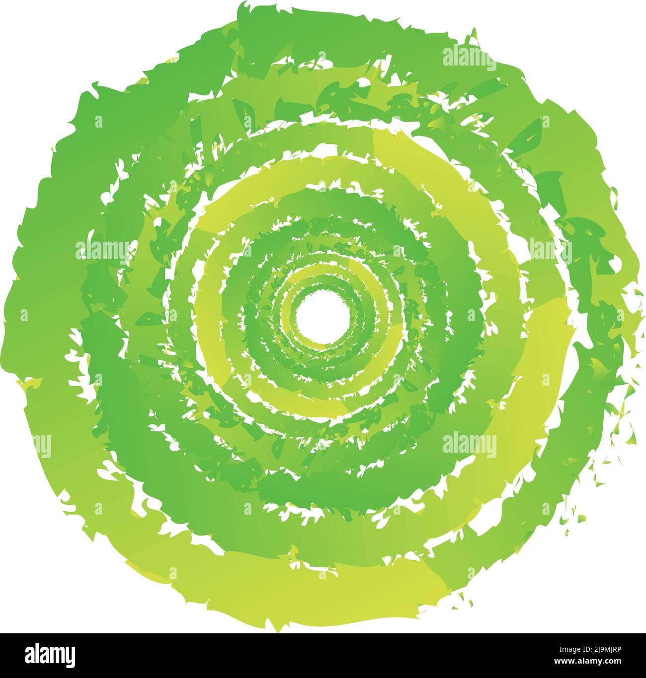 Grungy, textured circle element. Circular splatter shape. Stock vector ...