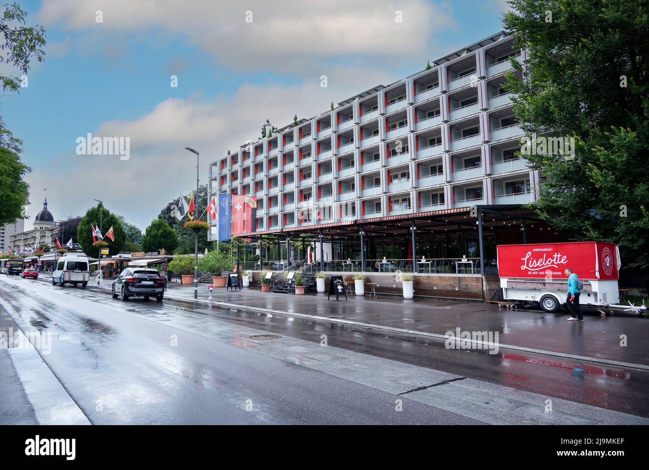 Main street interlaken hi-res stock photography and images - Alamy