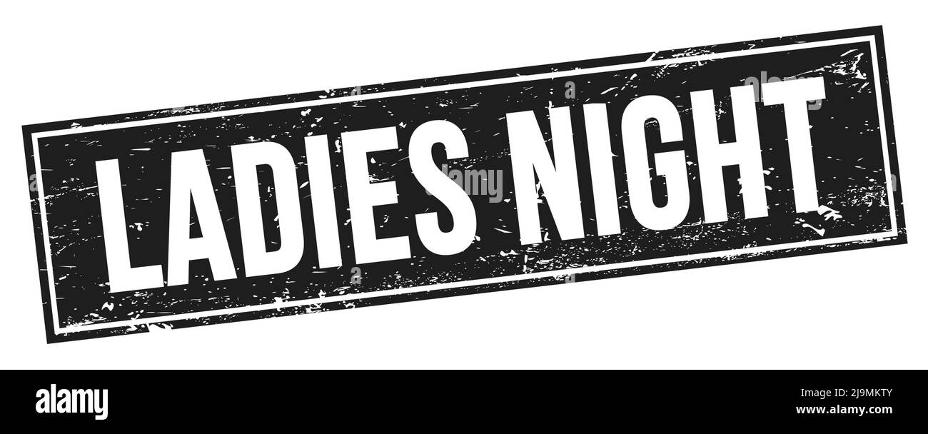 Ladies night stamp hi-res stock photography and images - Alamy