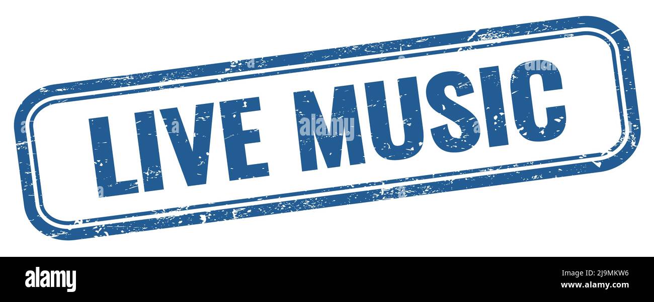 Live music concept text Cut Out Stock Images & Pictures - Alamy