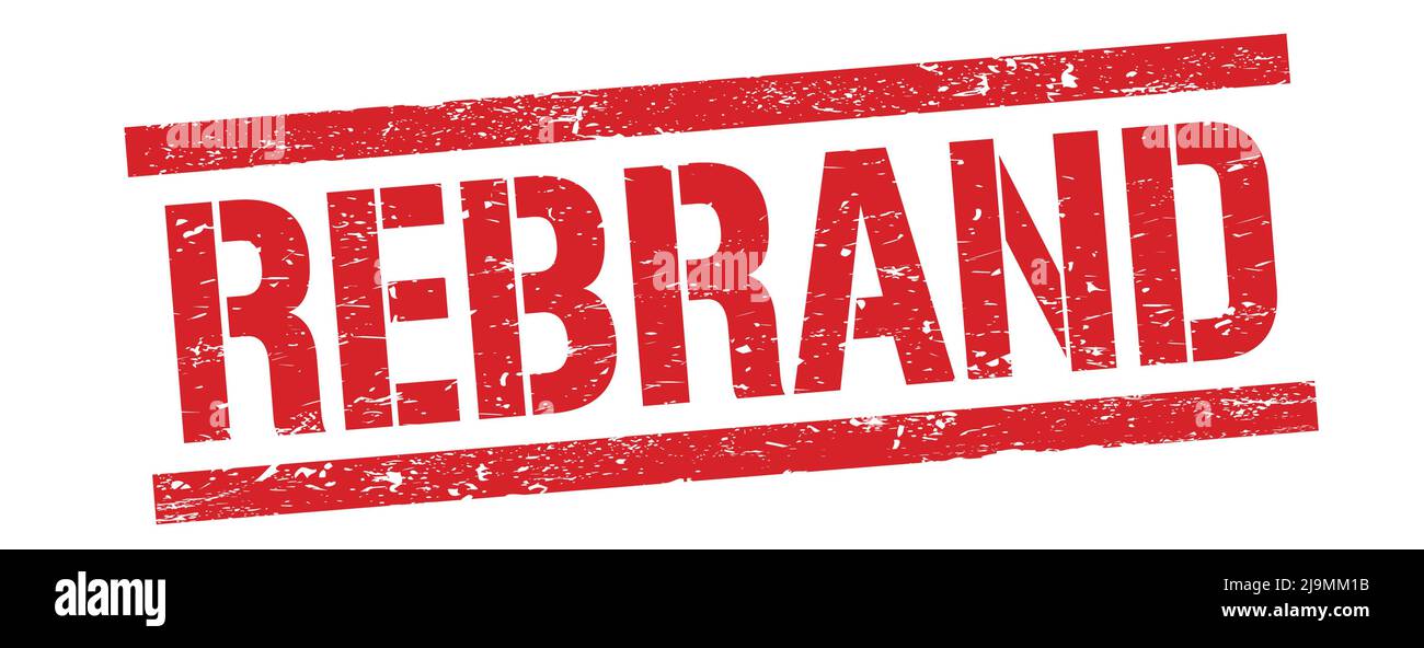 Rebrand stamp hi-res stock photography and images - Alamy