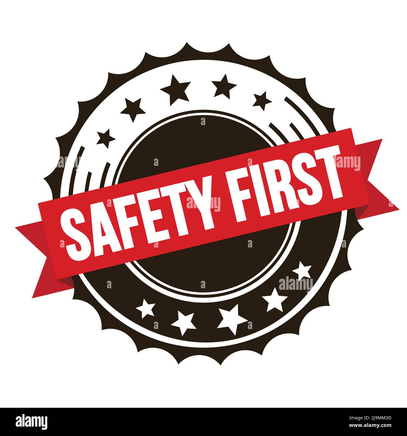 Safety first stamp sign seal hi-res stock photography and images - Alamy