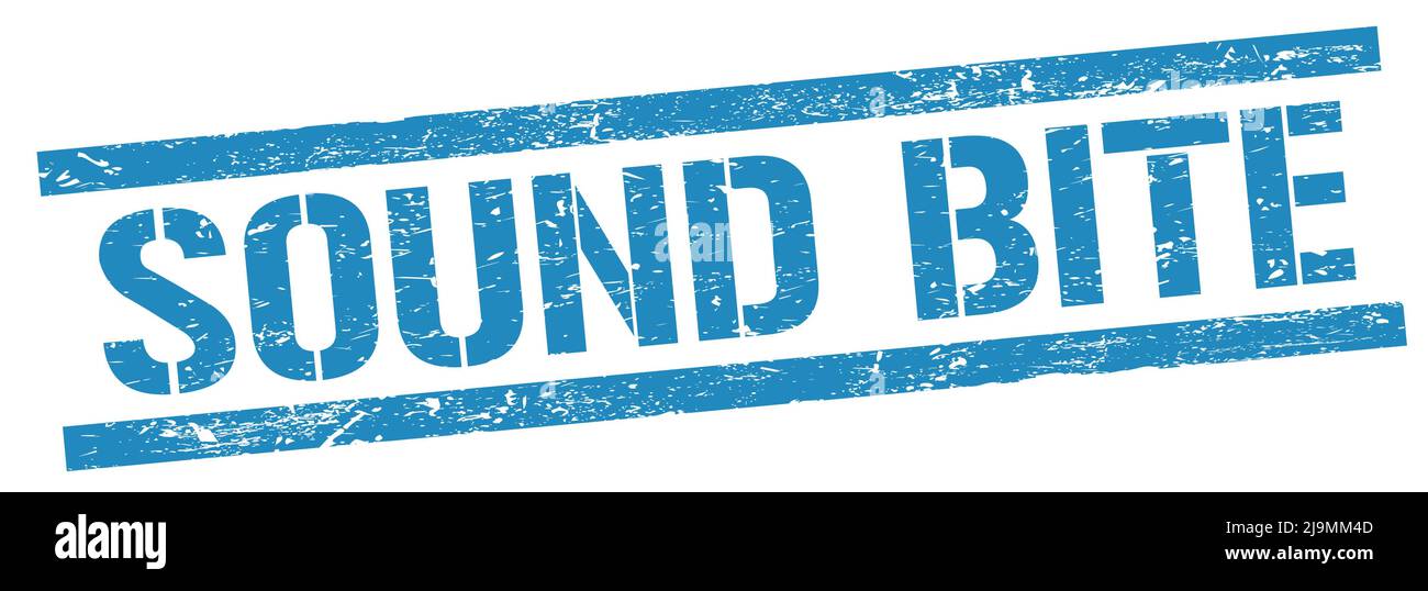 Sound bite text hi-res stock photography and images - Alamy