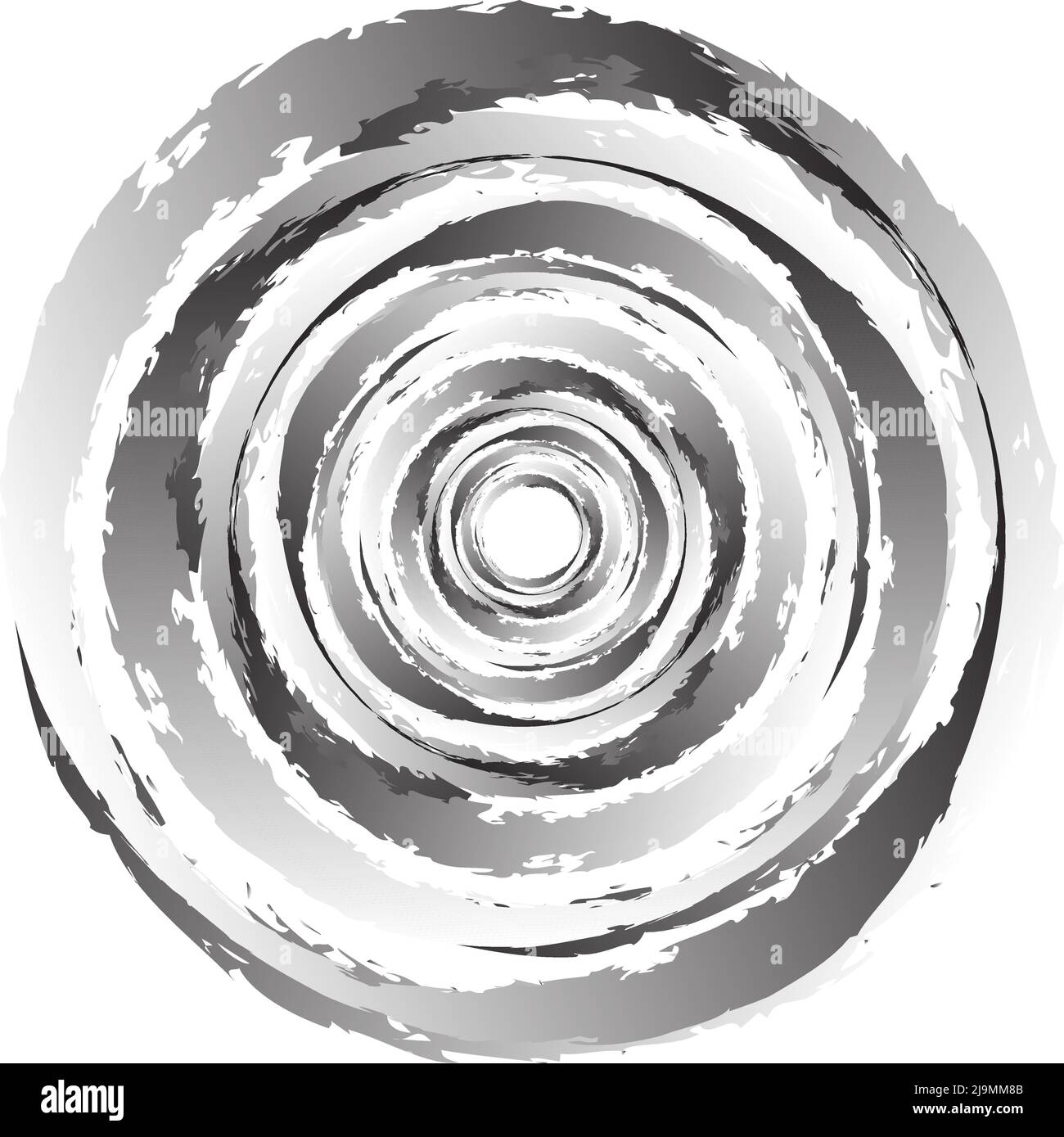 Grungy, textured circle element. Circular splatter shape. Stock vector ...