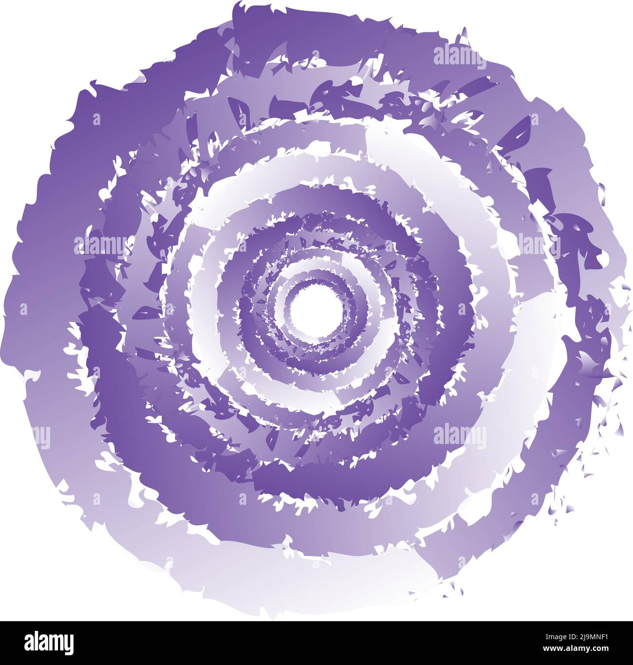 Grungy, textured circle element. Circular splatter shape. Stock vector ...