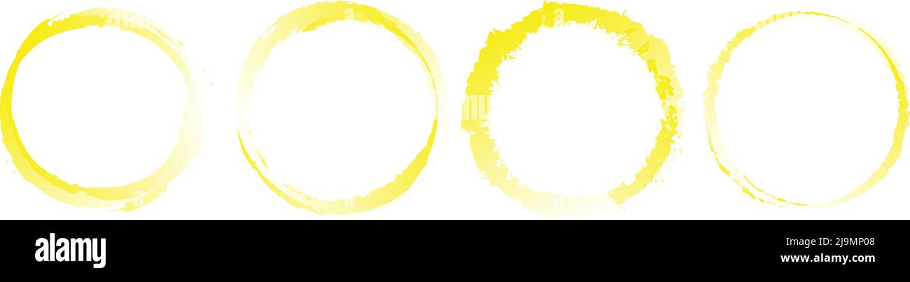 Grungy, textured circle element. Circular splatter shape. Stock vector ...