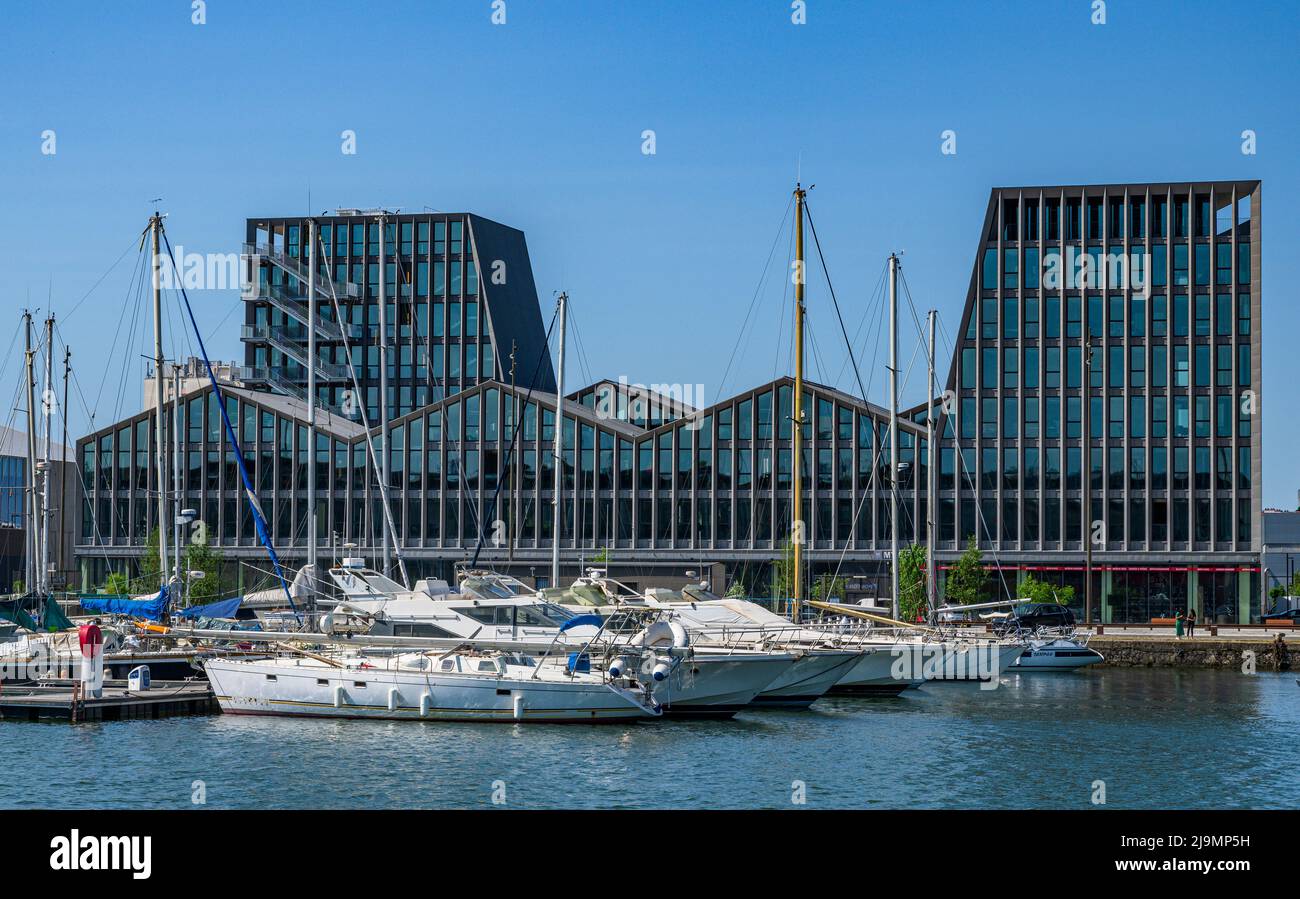 Port de Plaisance des Bassins - Marina, Bacalan, Bordeaux, France Stock ...
