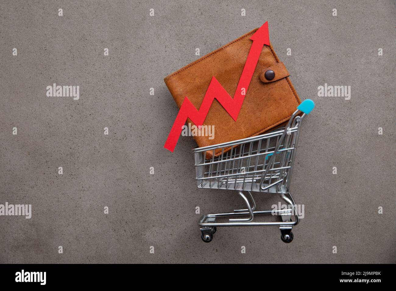 Rising cost of living. inflation financial crisis background Stock Photo - Alamy