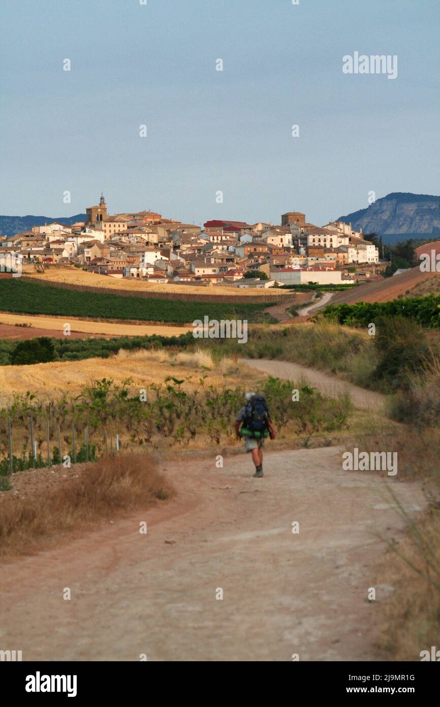 Pilgrims rest on camino hi-res stock photography and images - Alamy