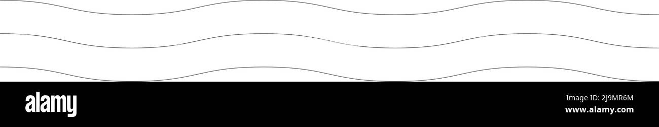 Wavy, zig-zag lines, stripes element. Stock vector illustration, clip ...