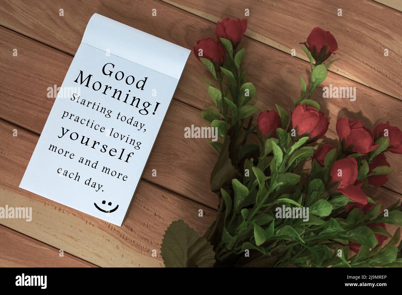 Motivational and inspirational quote - Good morning, starting today ...
