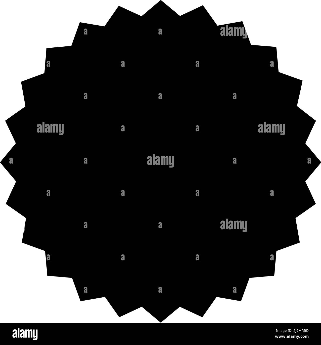 Starburst, sunburst star shape vector element. Stock vector ...