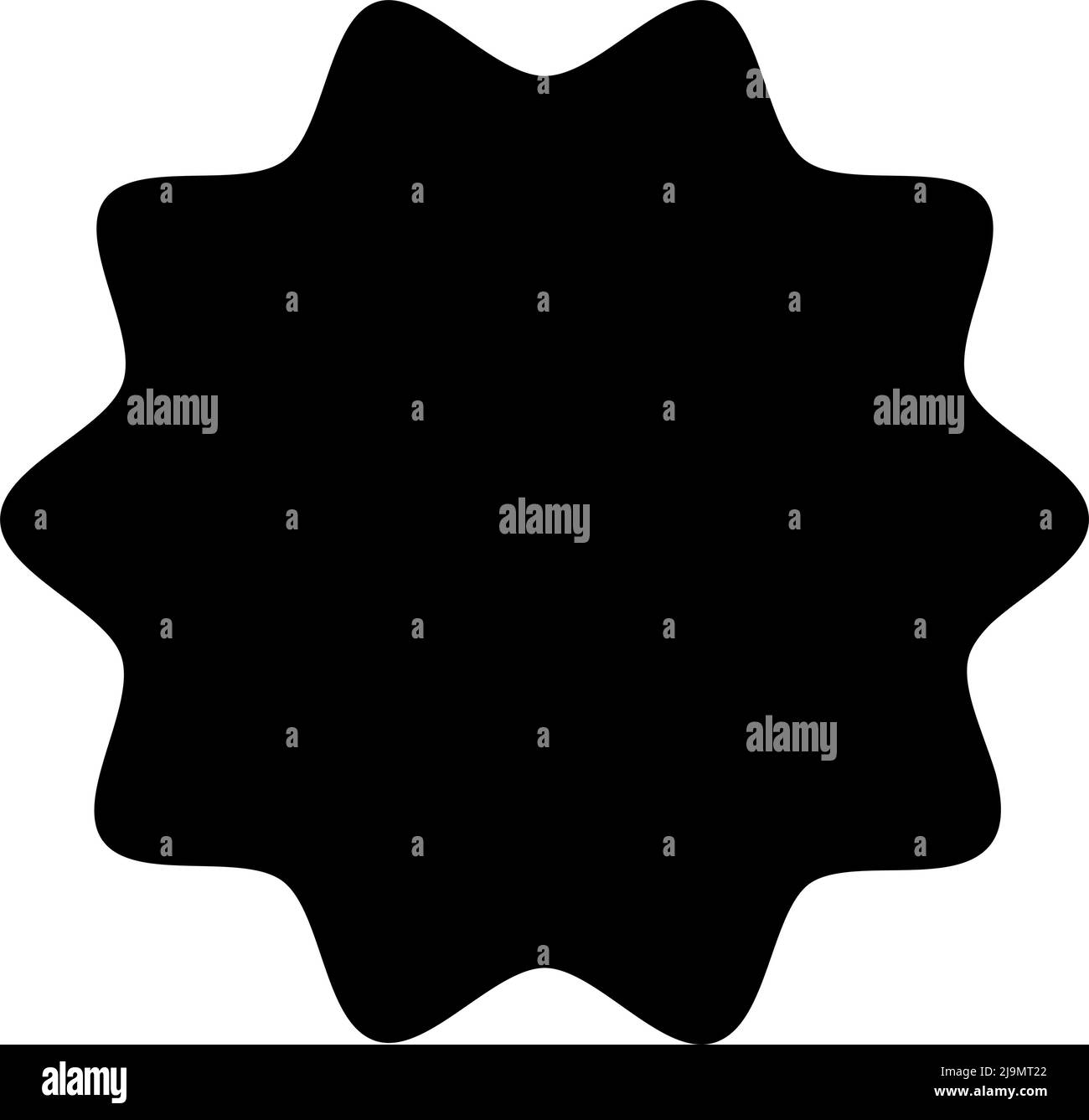 Starburst, sunburst star shape vector element. Stock vector ...