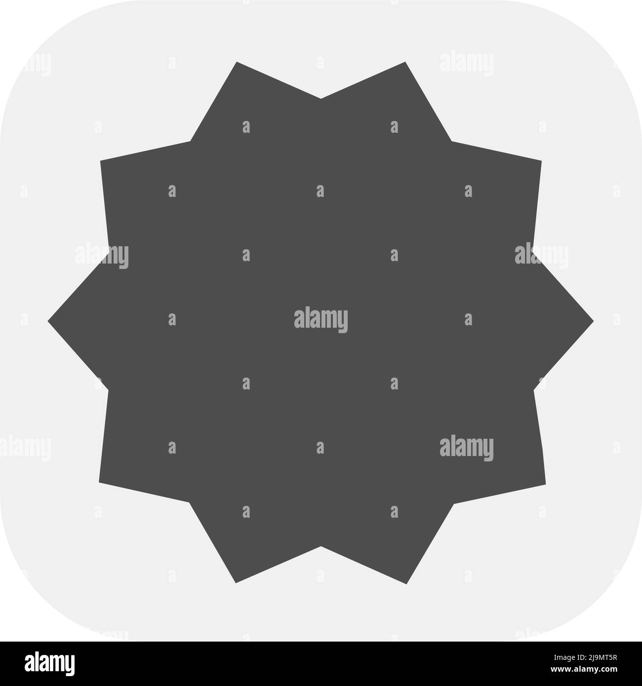 Starburst, sunburst star shape vector element. Stock vector ...