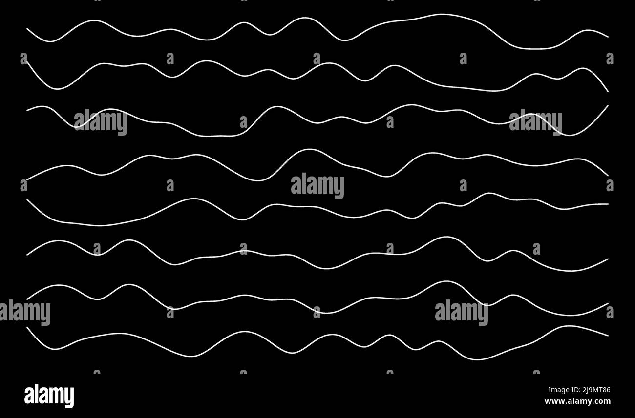 Black Wavy Line Clip Art