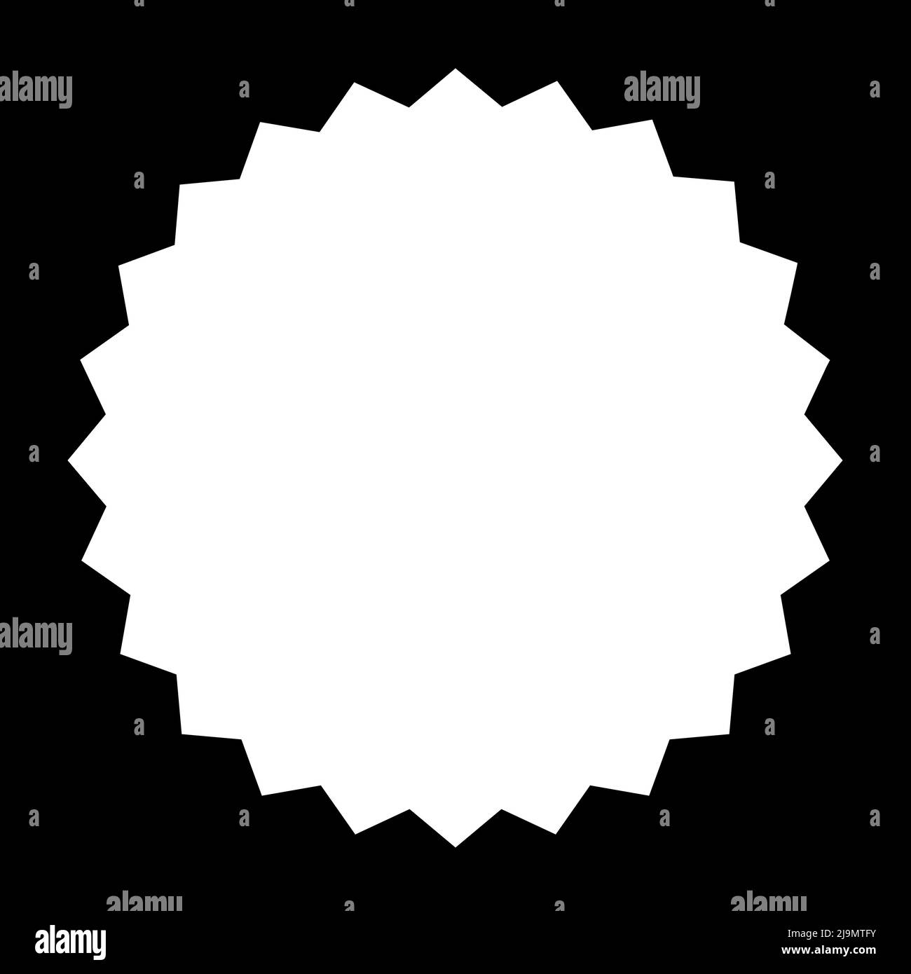 Starburst, sunburst star shape vector element. Stock vector ...