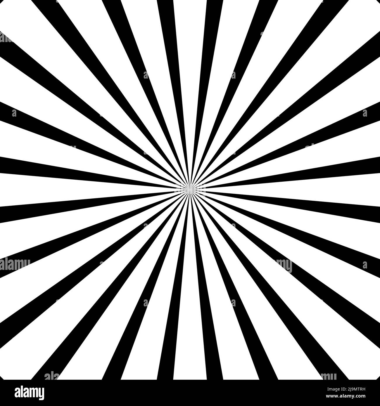 Sunray vector Black and White Stock Photos & Images - Alamy