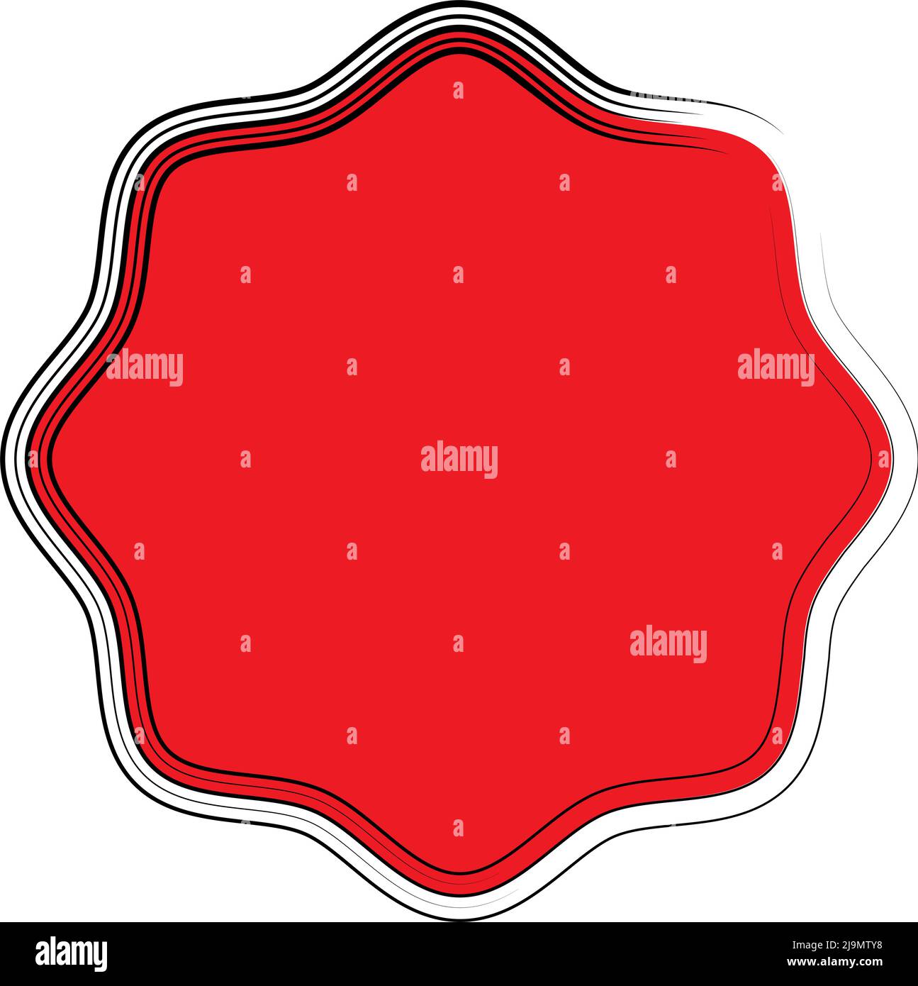 Starburst, sunburst star shape vector element. Stock vector ...