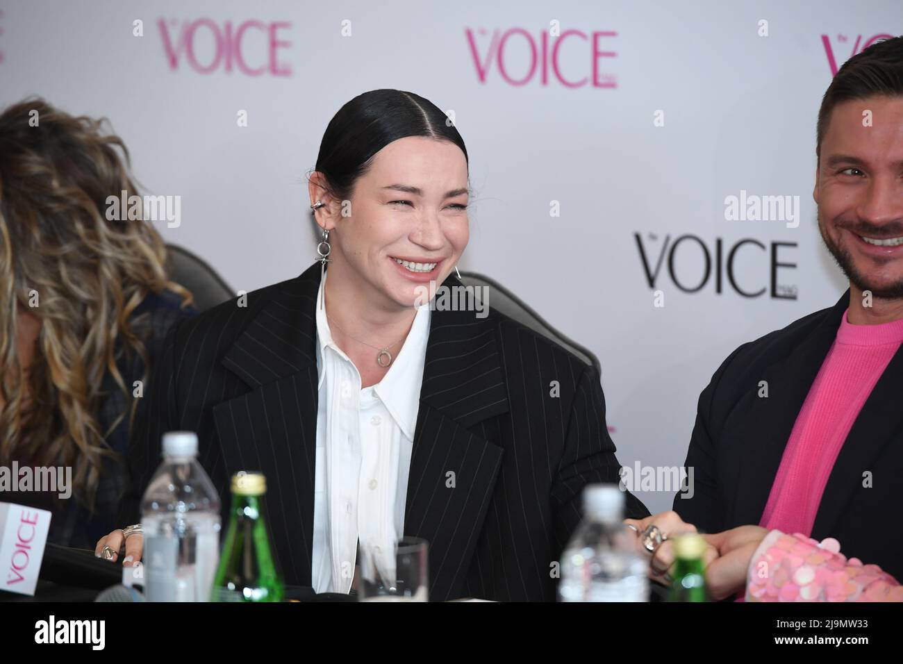 Moscow. The TV host, the singer and the video blogger Ida Galich on the ...