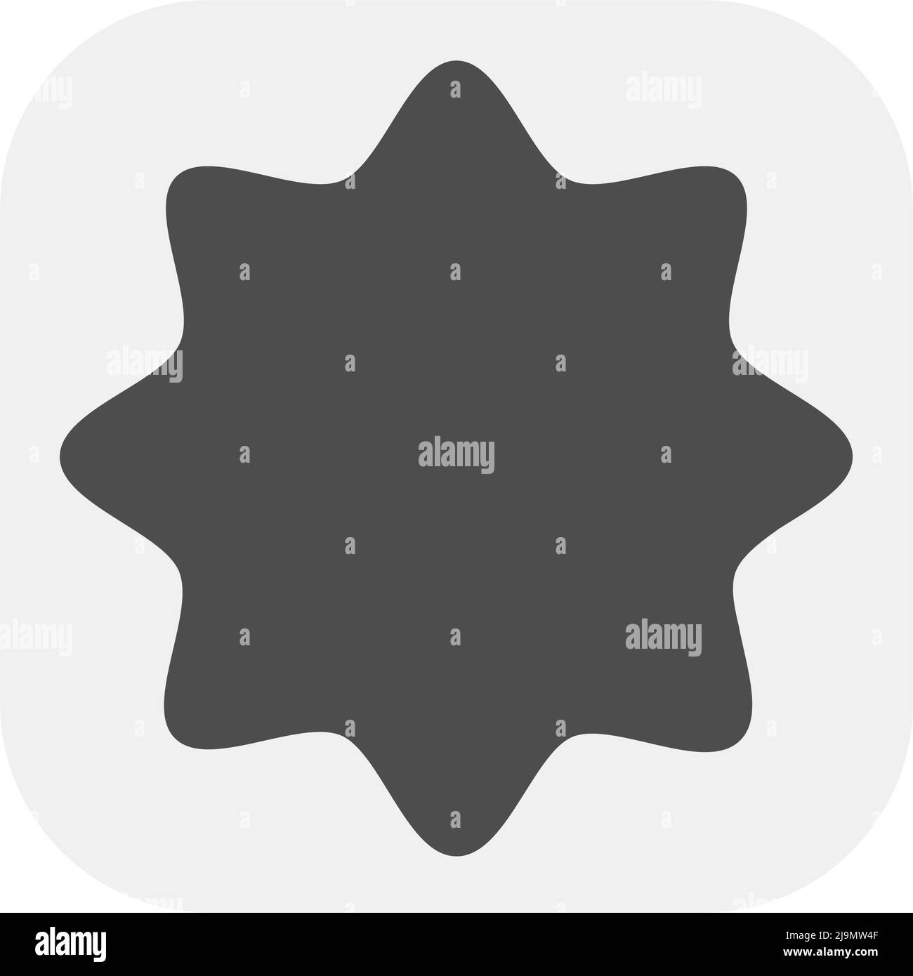 Starburst, sunburst star shape vector element. Stock vector ...