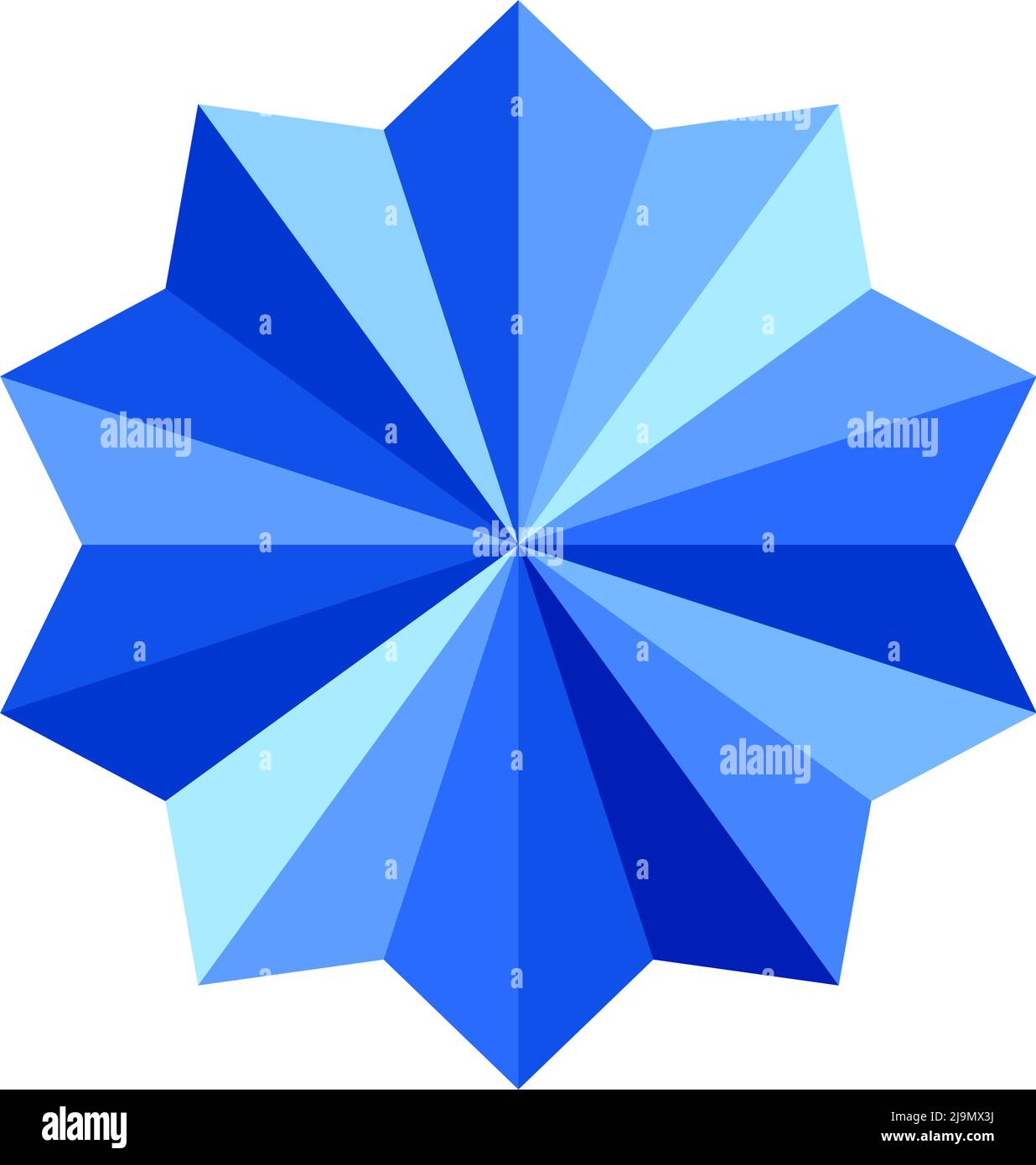 Starburst, sunburst star shape vector element. Stock vector ...