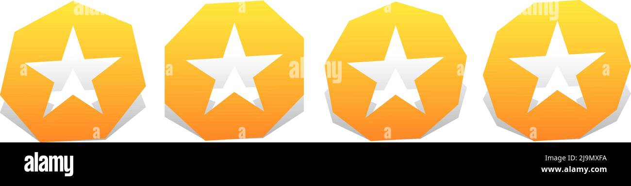 Abstract star symbol, icon vector graphics, illustration. Stock vector ...