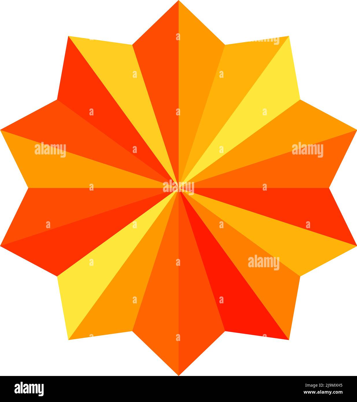 Starburst, sunburst star shape vector element. Stock vector ...