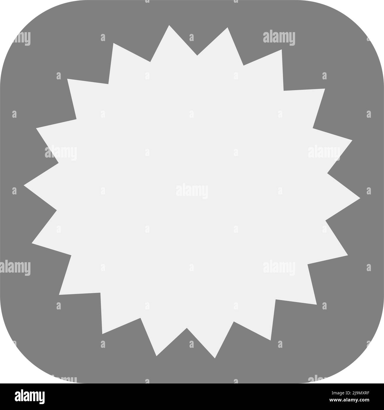 Starburst, sunburst star shape vector element. Stock vector ...
