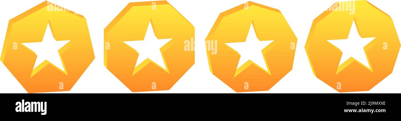 Abstract star symbol, icon vector graphics, illustration. Stock vector ...