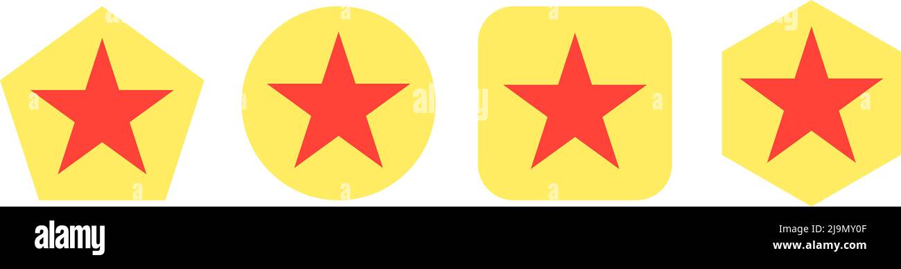 Abstract star symbol, icon vector graphics, illustration. Stock vector ...