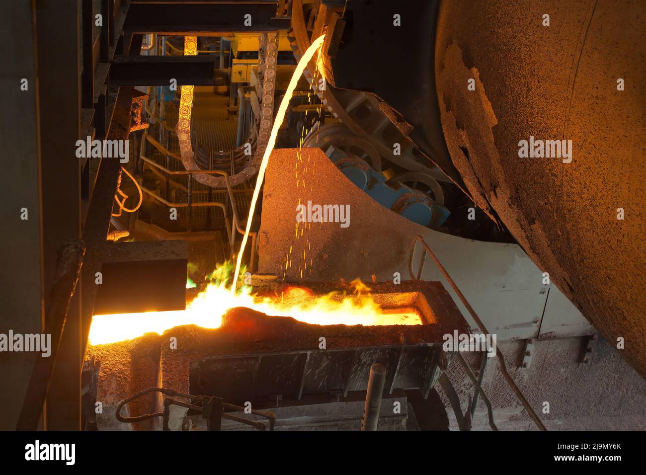First Quantum Minerals copper smelter in operation Stock Photo - Alamy