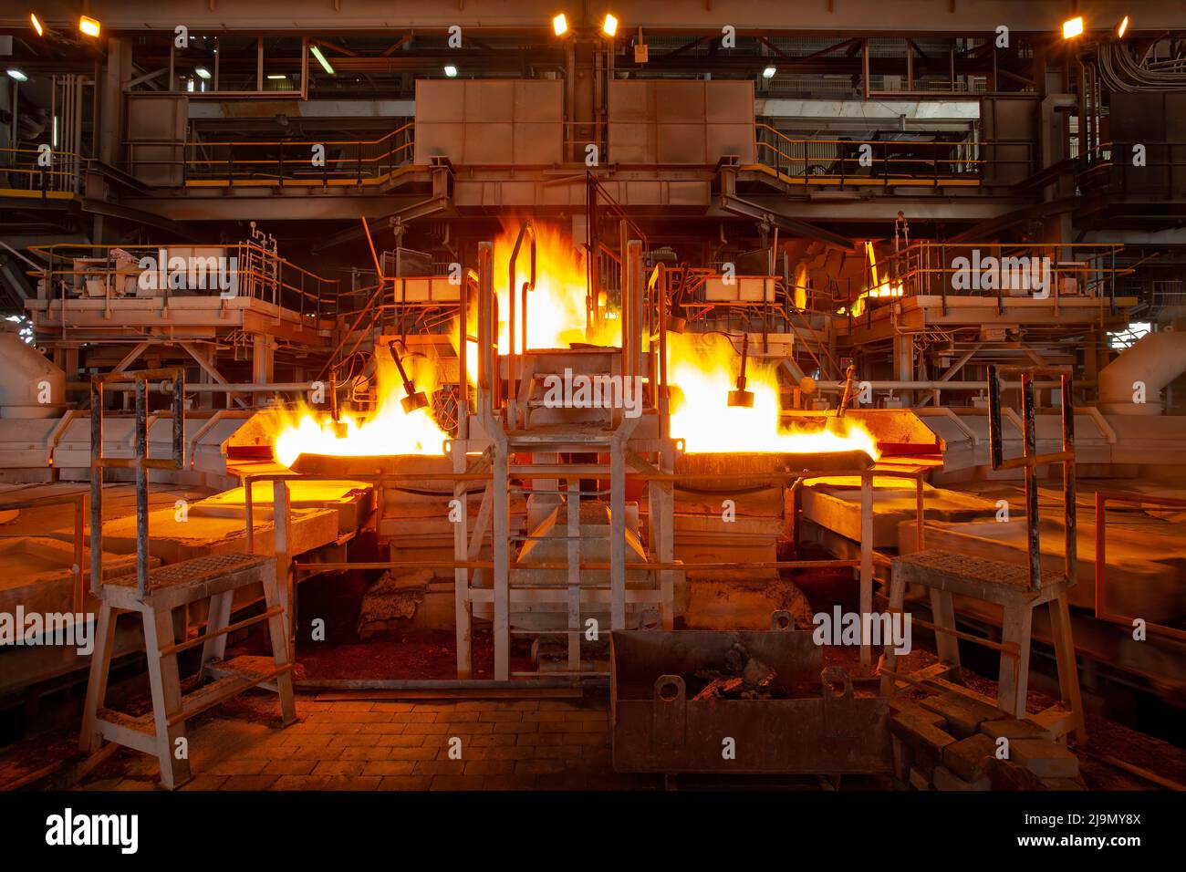 First Quantum Minerals copper smelter in operation Stock Photo - Alamy