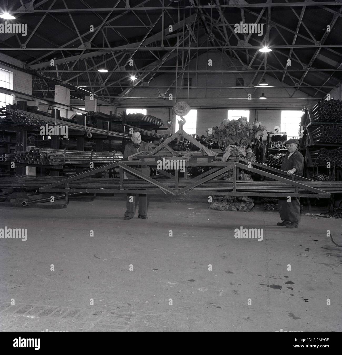 1950s historical heavy engineering hi-res stock photography and images ...