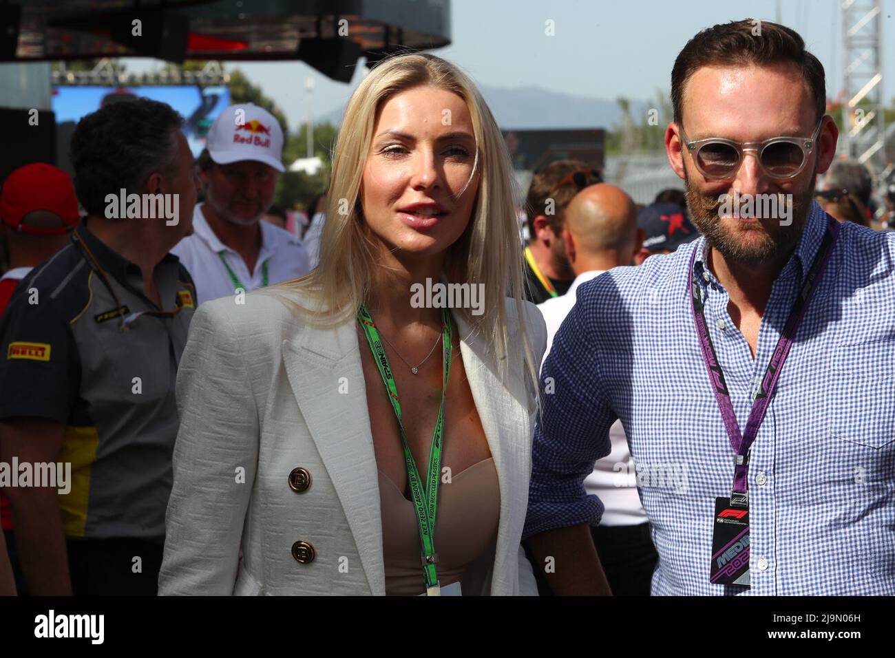 Barcelona, Spain. 22nd May, 2022. Guests in pitlane during FORMULA 1 ...
