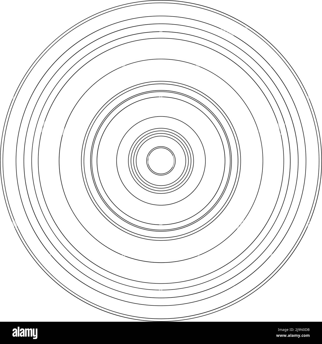 Random circles abstract geometric composition. Stock vector ...
