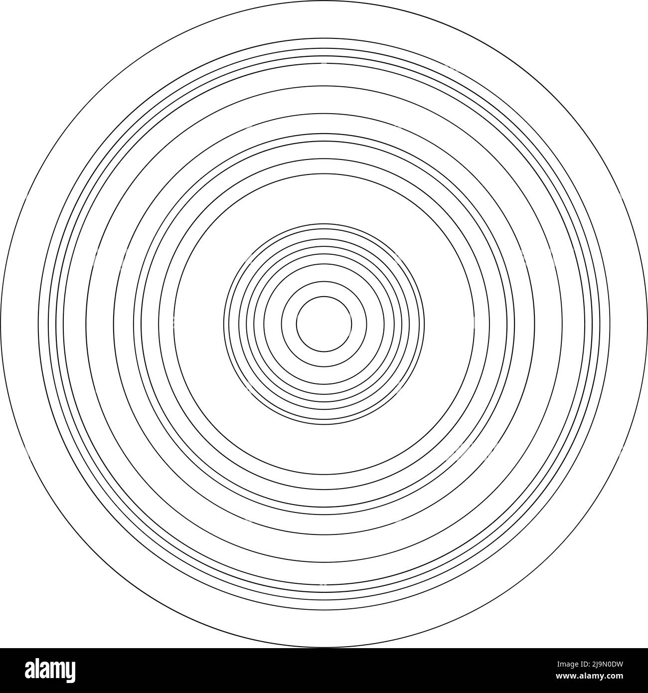 Random circles abstract geometric composition. Stock vector ...