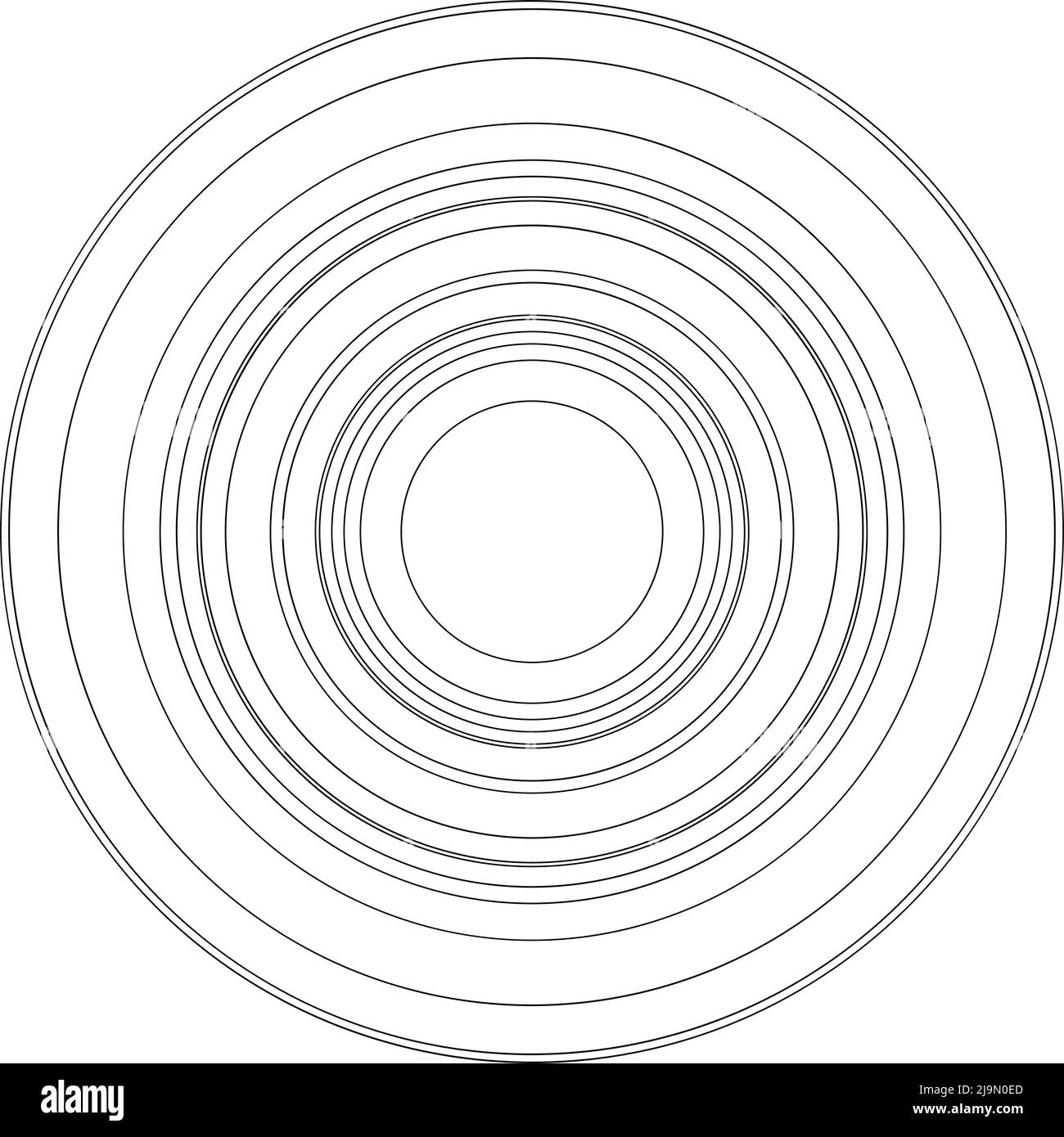 Random circles abstract geometric composition. Stock vector ...