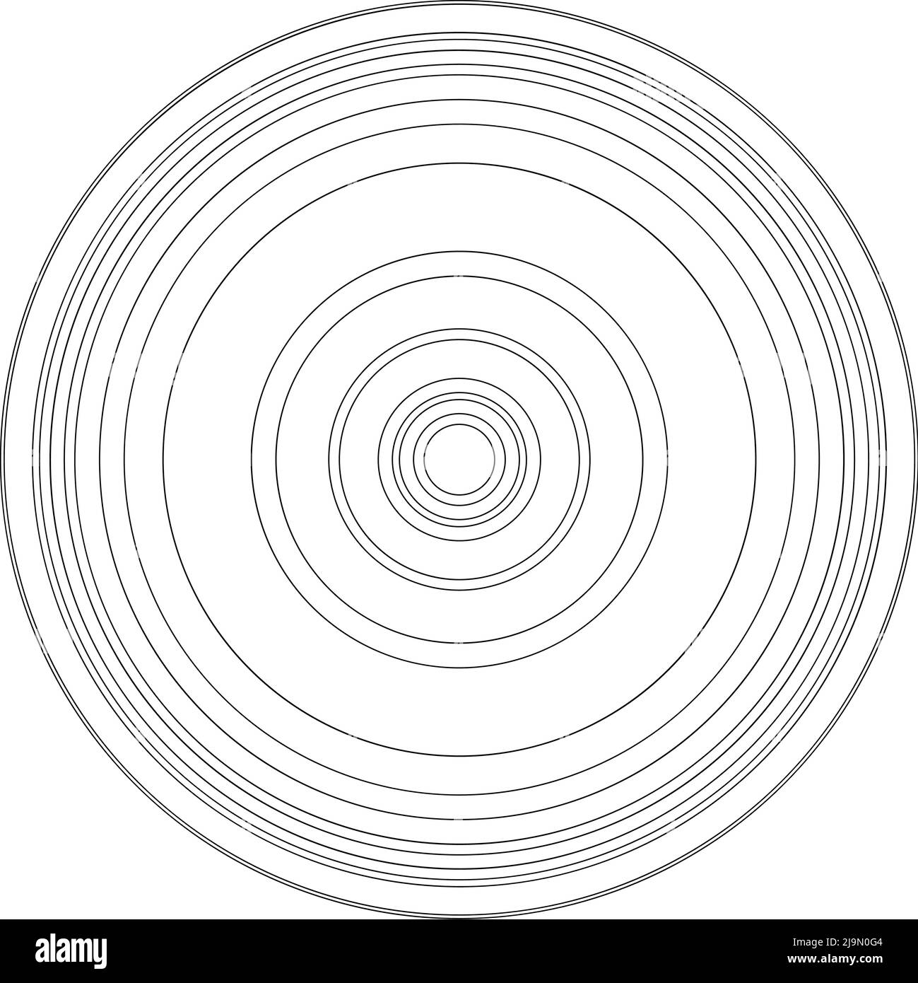 Random circles abstract geometric composition. Stock vector ...