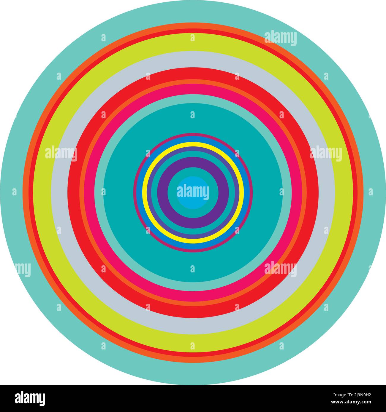 Random circles abstract geometric composition. Stock vector ...
